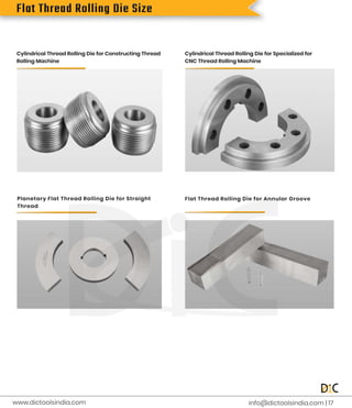 Flat & Circular Threading Dies | PDF