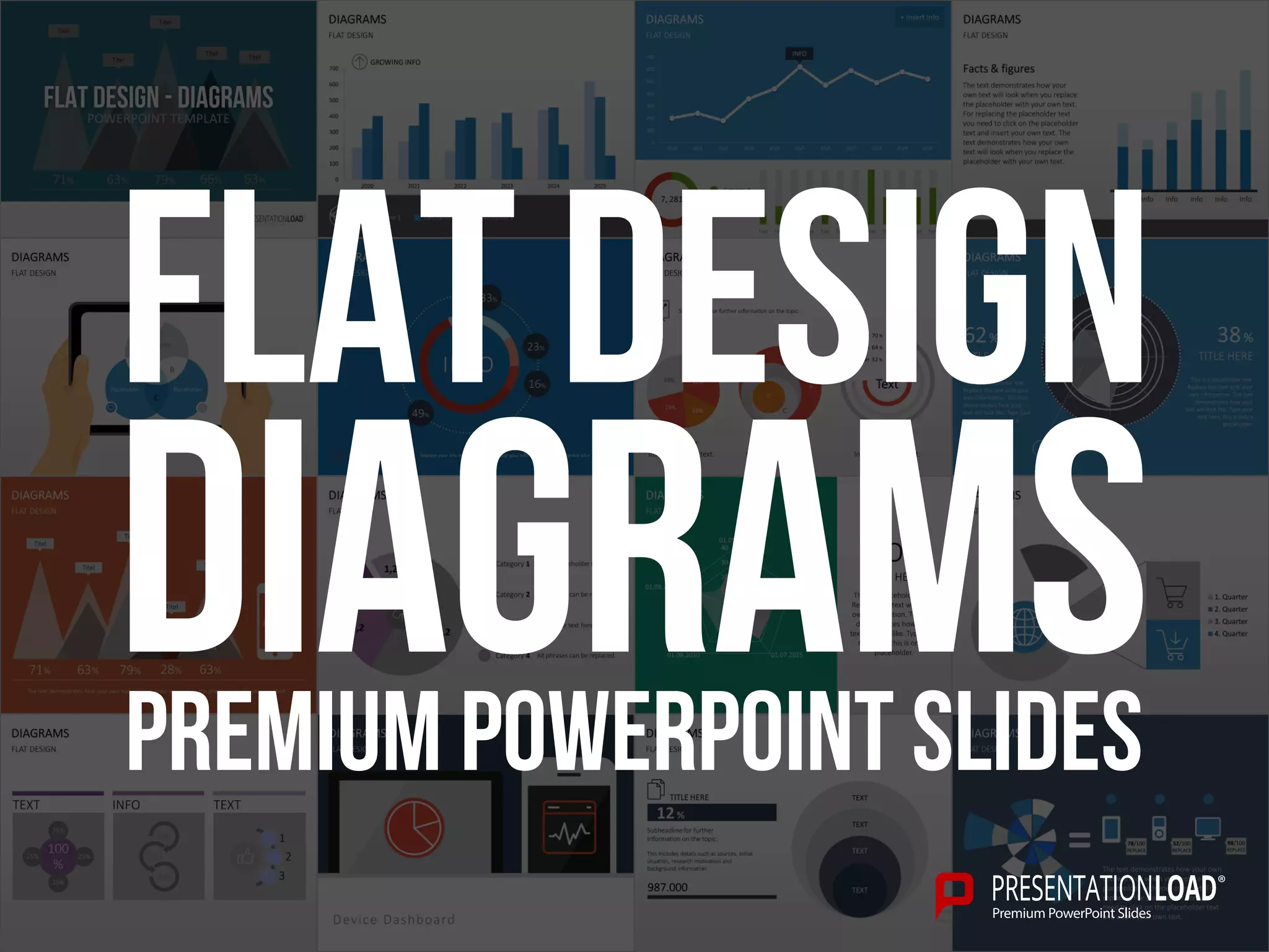 Flat design-diagrams | PDF