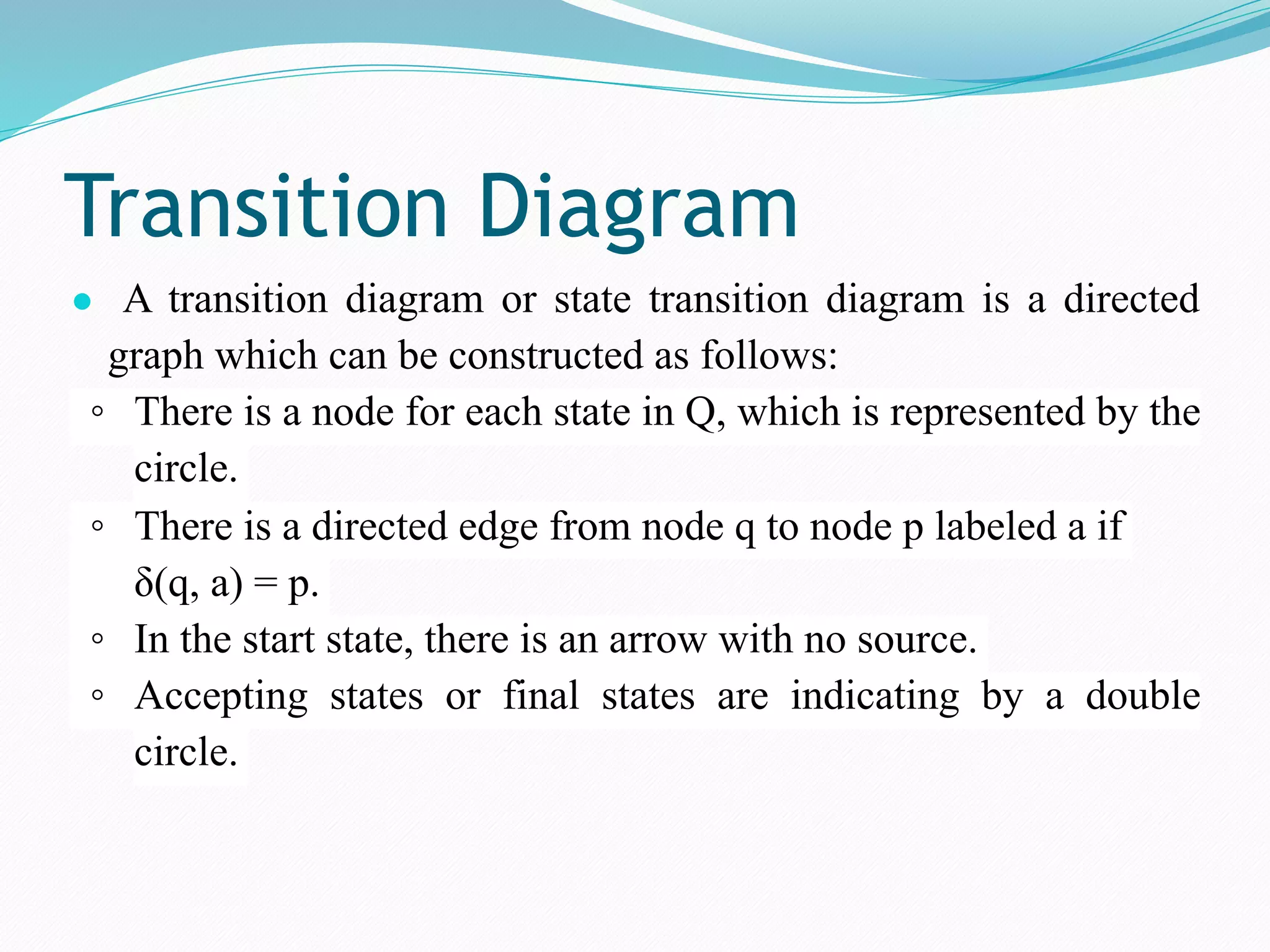 Formal Languages and Automata Theory Unit 1 | PDF
