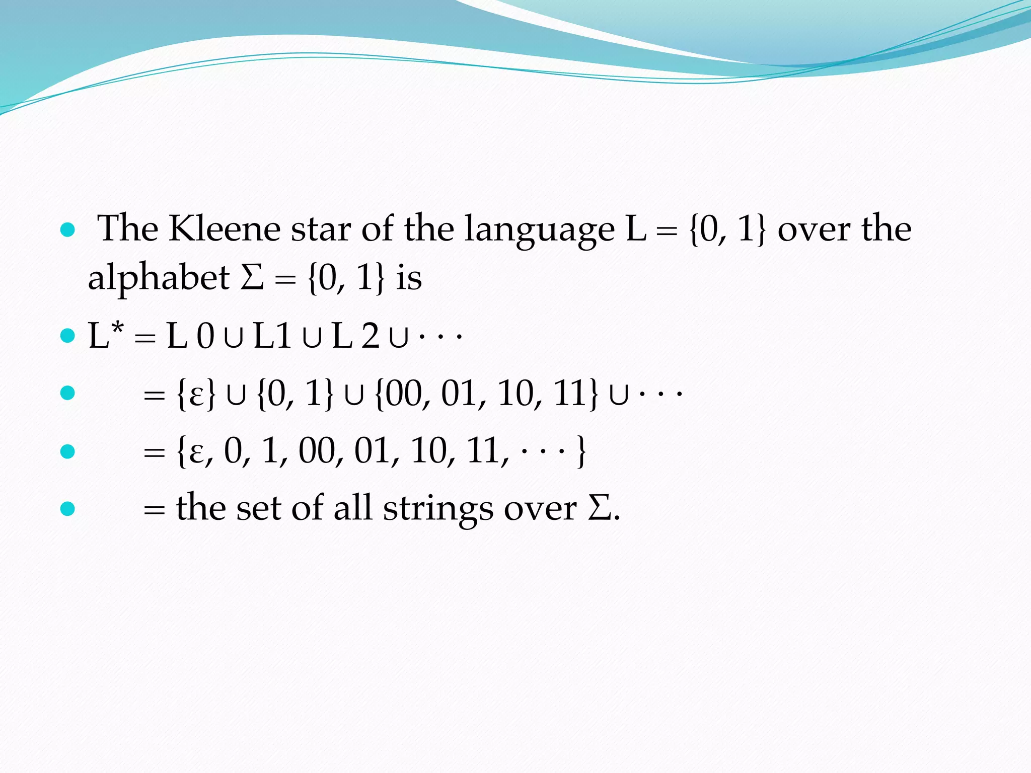 Formal Languages and Automata Theory Unit 1 | PDF