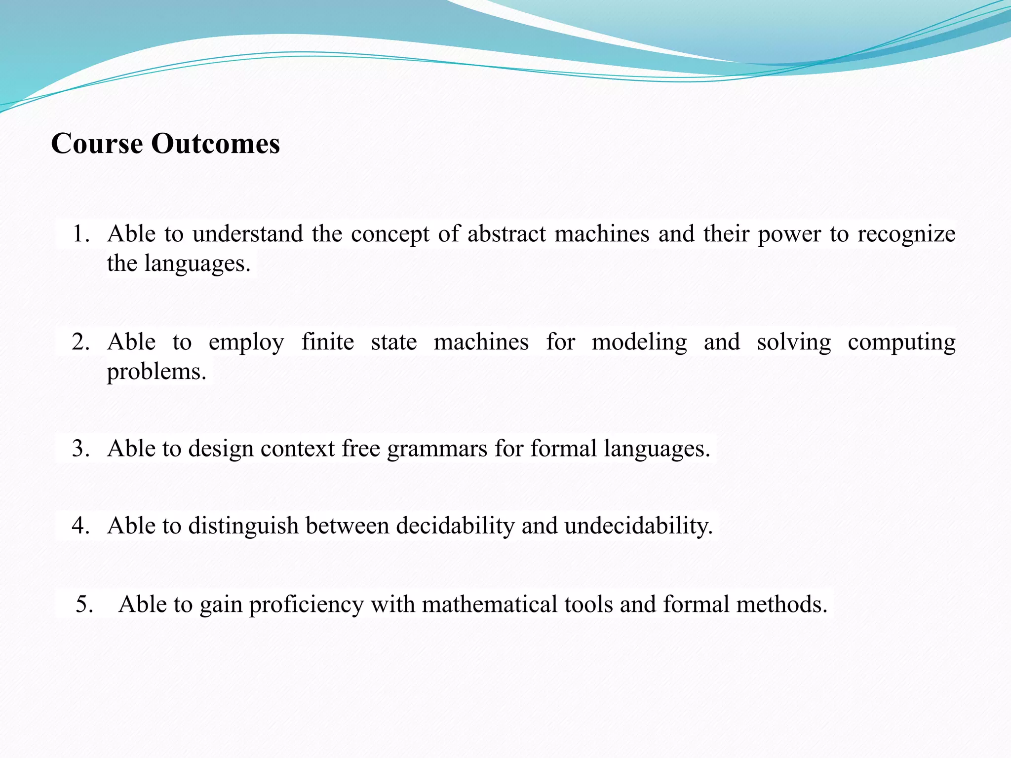 Formal Languages and Automata Theory Unit 1 | PDF