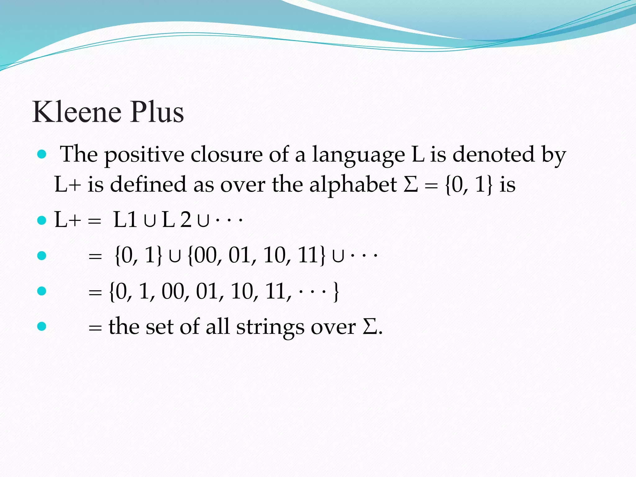 Formal Languages and Automata Theory Unit 1 | PDF