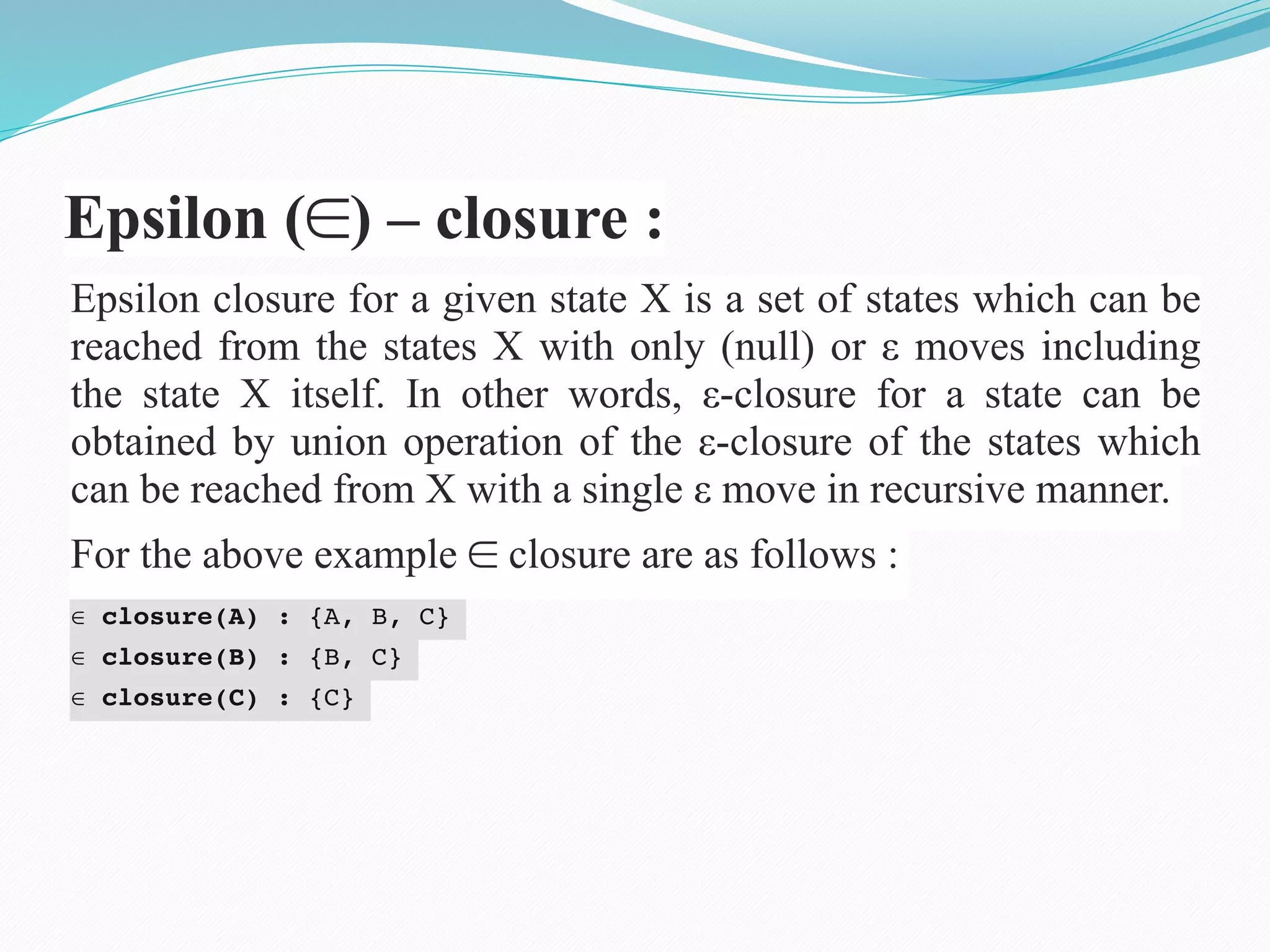 Formal Languages and Automata Theory Unit 1 | PDF