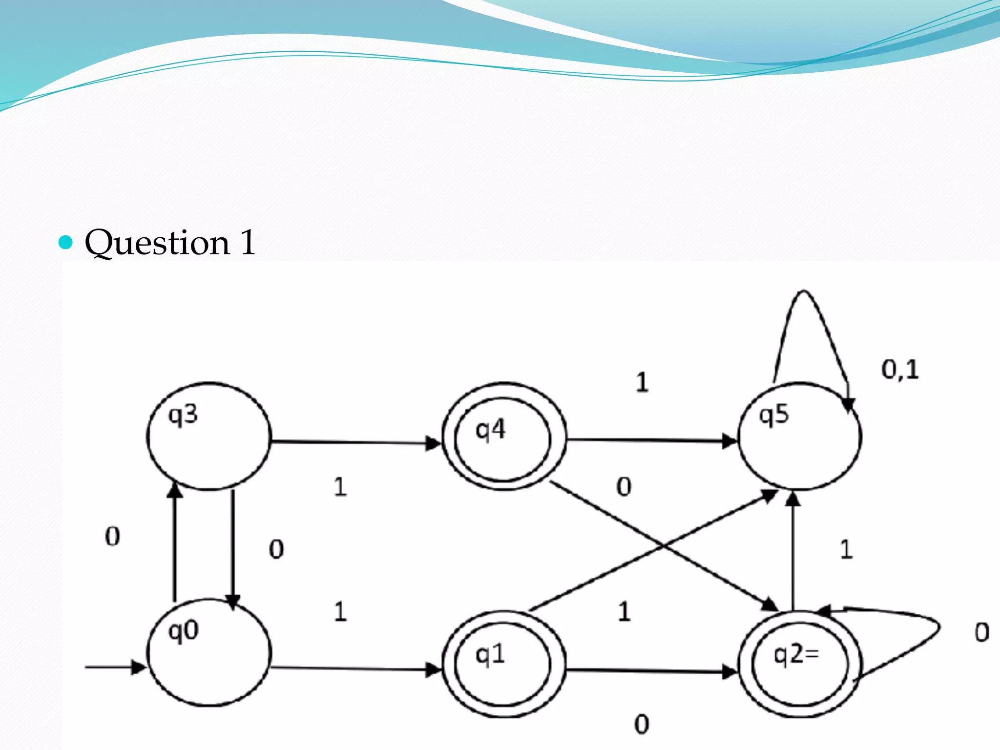 Formal Languages and Automata Theory Unit 1 | PDF