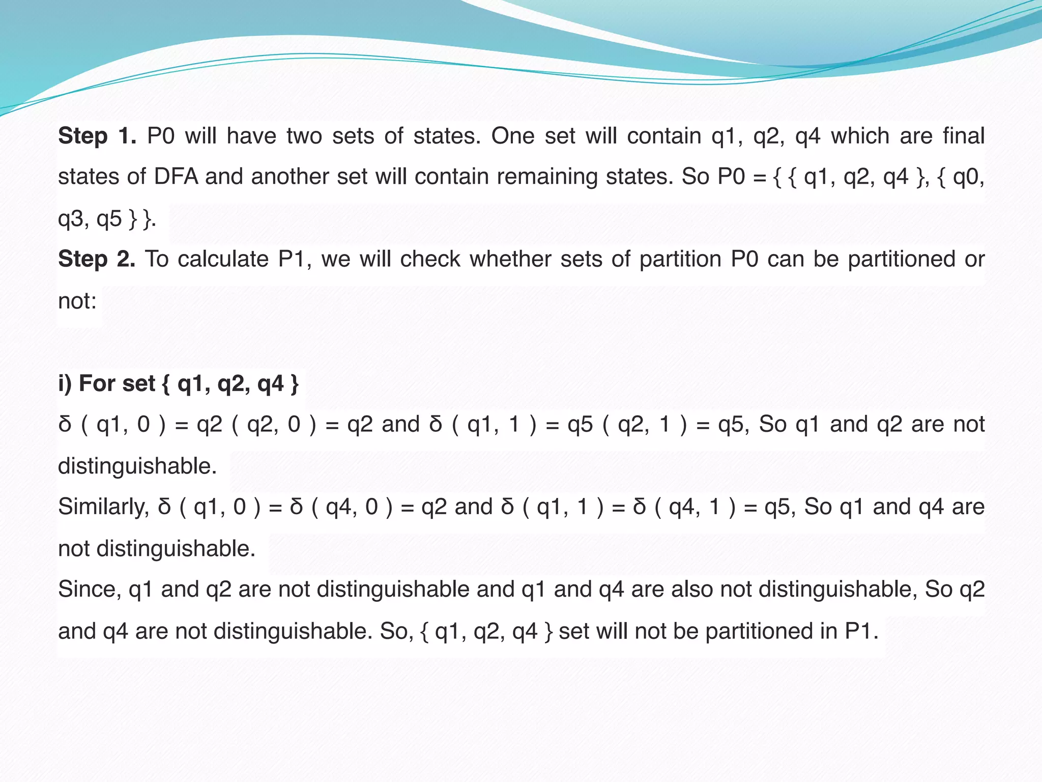 Formal Languages and Automata Theory Unit 1 | PDF