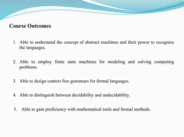 Formal Languages and Automata Theory Unit 1 | PDF