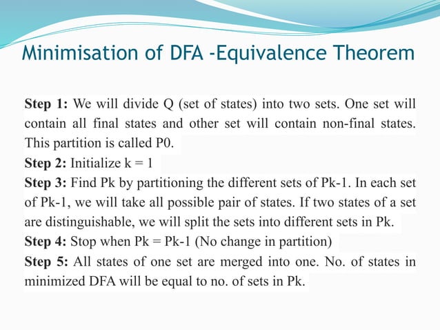 Formal Languages and Automata Theory Unit 1 | PDF