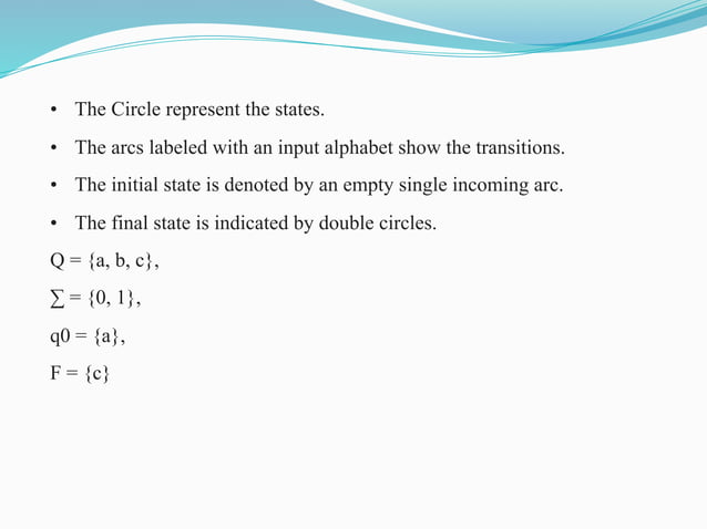 Formal Languages and Automata Theory Unit 1 | PDF