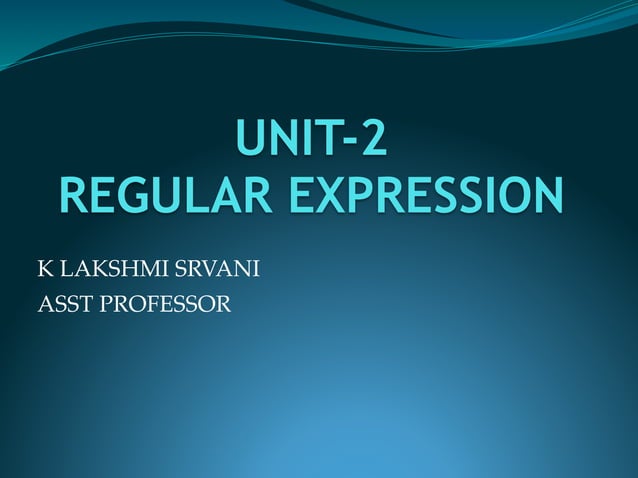 Formal Languages and Automata Theory unit 2 | PDF | Programming Languages | Computing