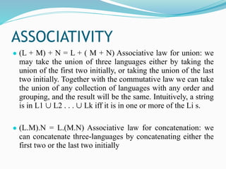 Formal Languages and Automata Theory unit 2 | PDF