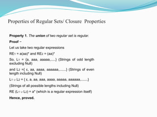 Formal Languages and Automata Theory unit 2 | PDF