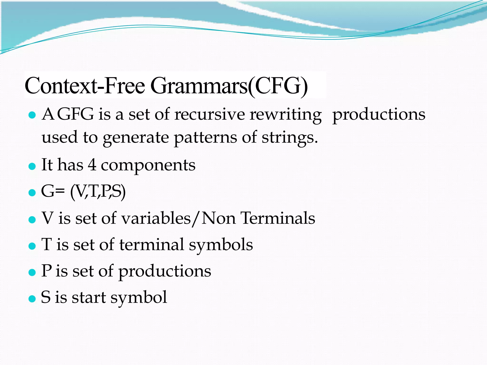 Formal Languages and Automata Theory unit 3 | PDF