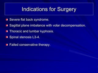 Case Review #2: 66 year old female with severe Flatback Syndrome | PDF