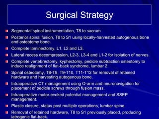 Case Review #5: 67 year old woman with flatback syndrome following 5 ...