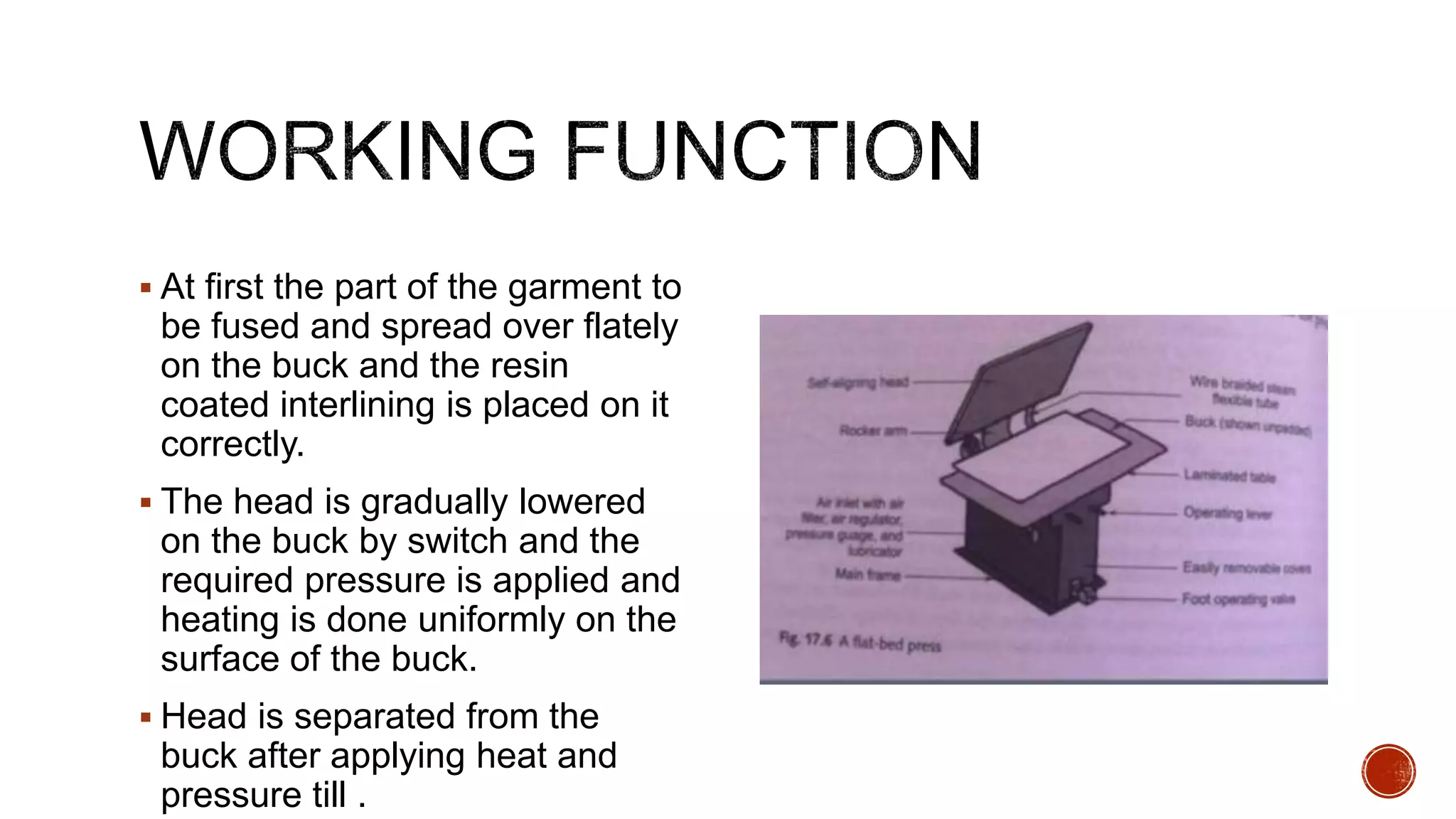 Flat bed fusing press | PPTX
