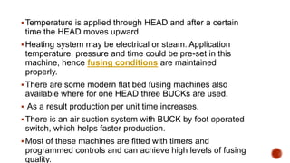 Flat bed fusing press | PPTX