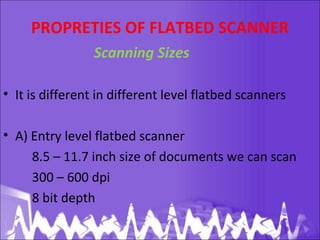 Flatbed scanner | PPT