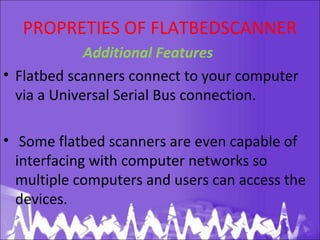 Flatbed scanner | PPT