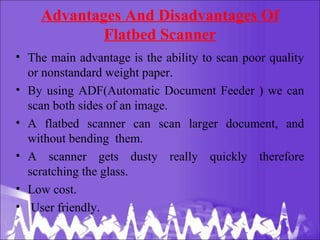 Flatbed scanner | PPT