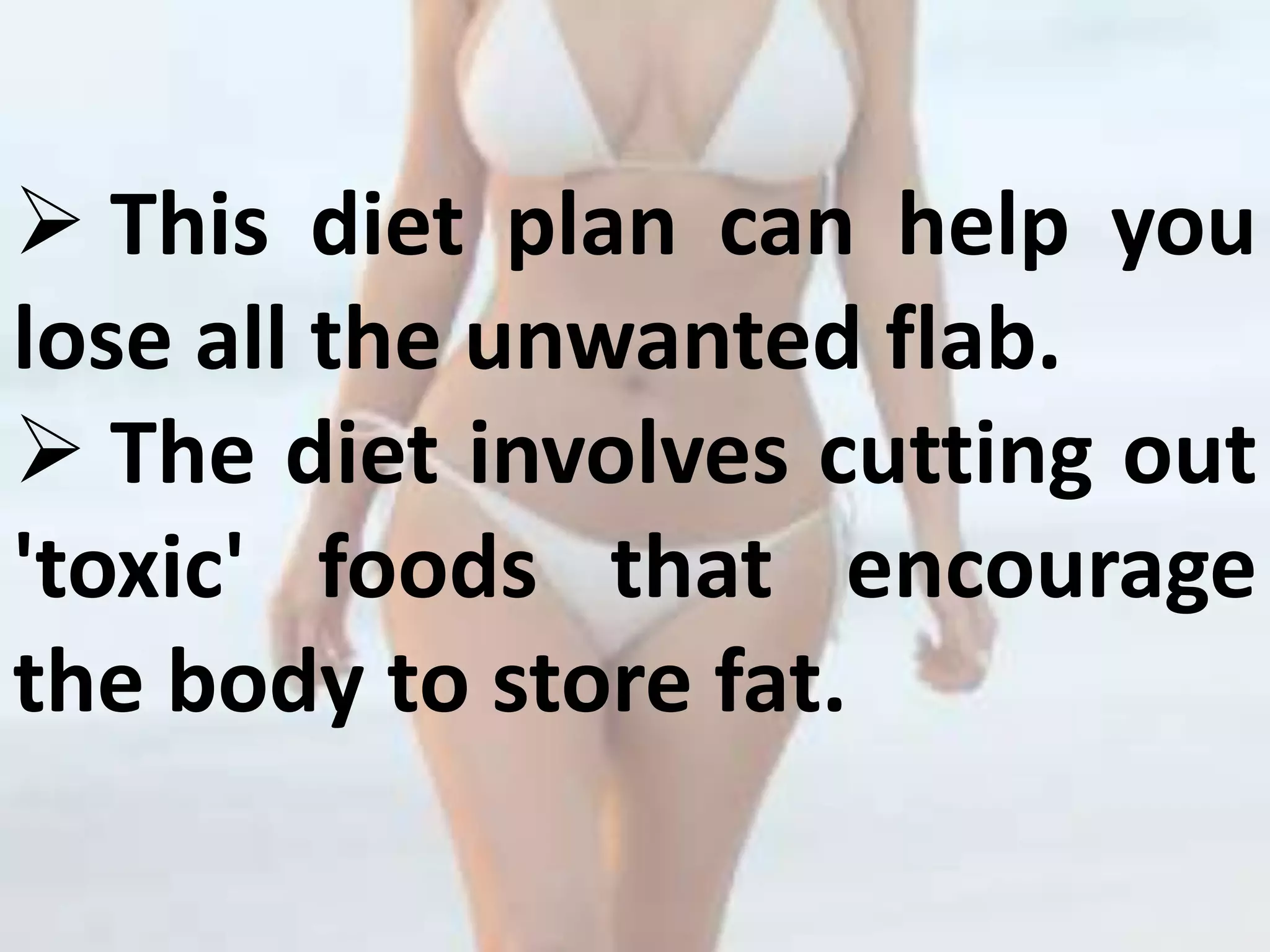 Flat Belly Diet Plan And Recepies For Men And Women Ppt