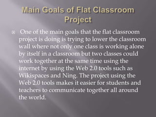 Flat Classroom Project | PPT