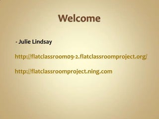 Flat Classroom Project 2009-2 Awards | PPT