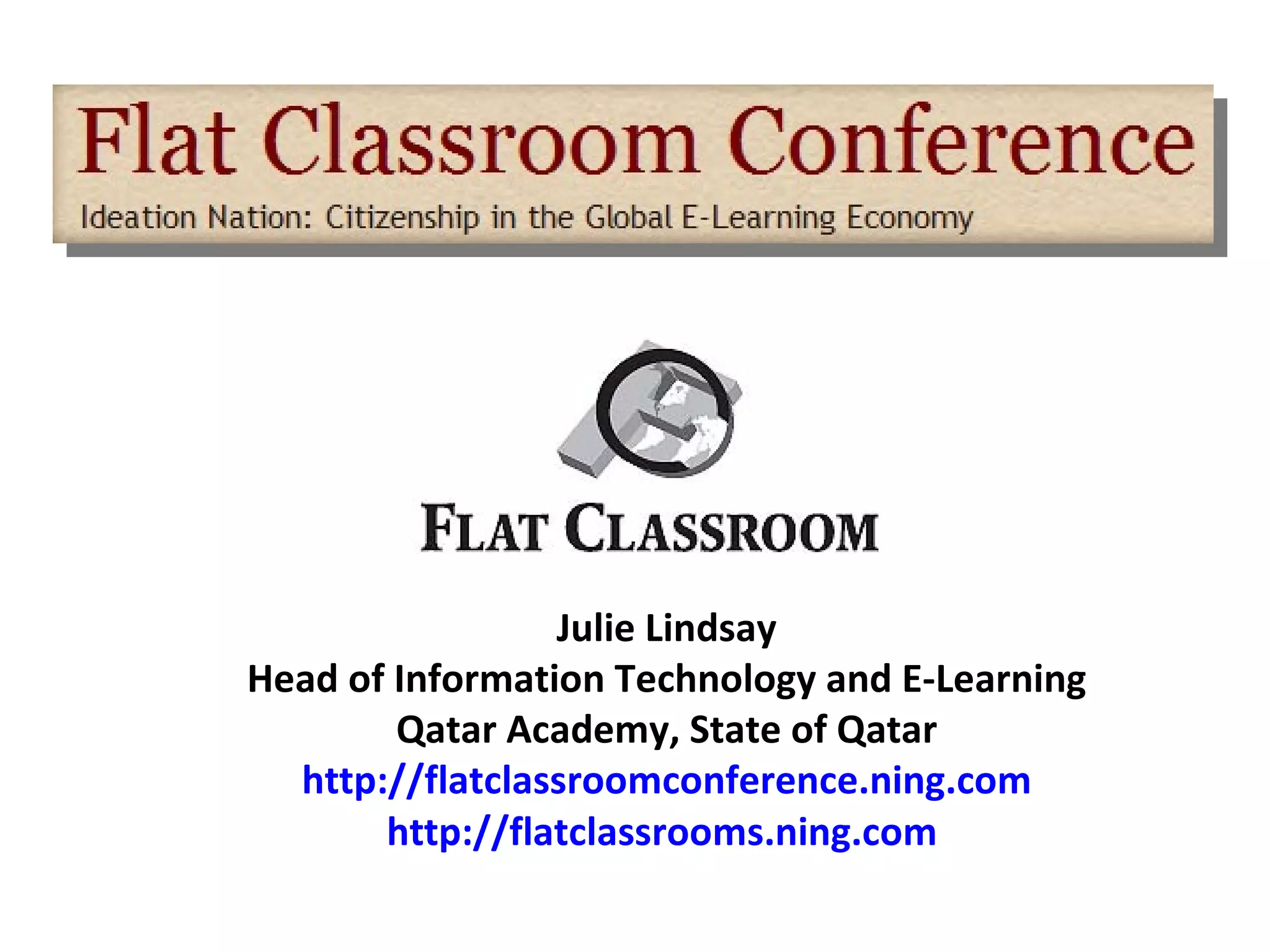 Flat Classroom Project Simulation | PPT