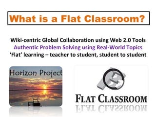 Flat Classroom Project Simulation | PPT