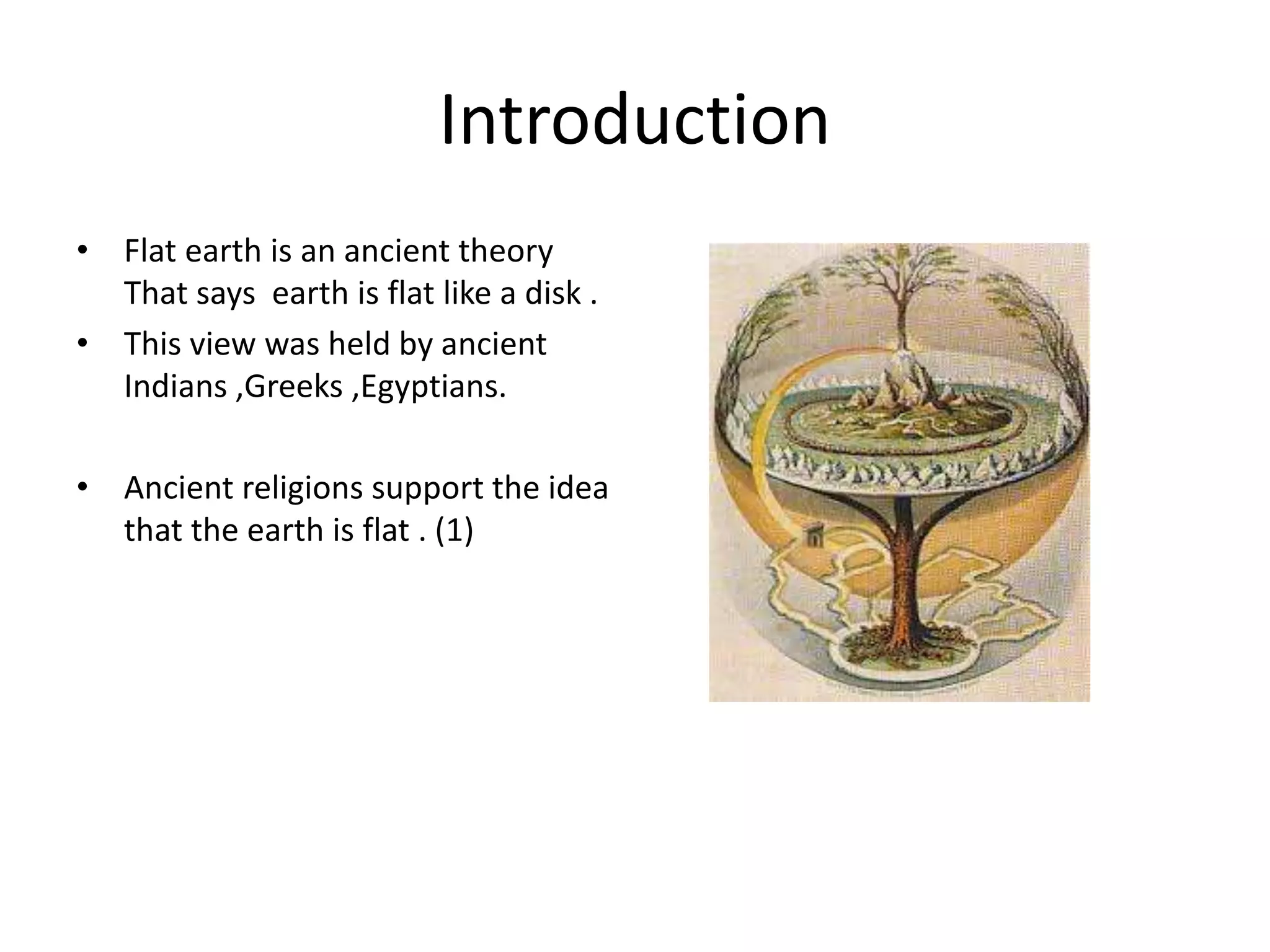 Flat earth theory and the relativistic geometer | PPTX