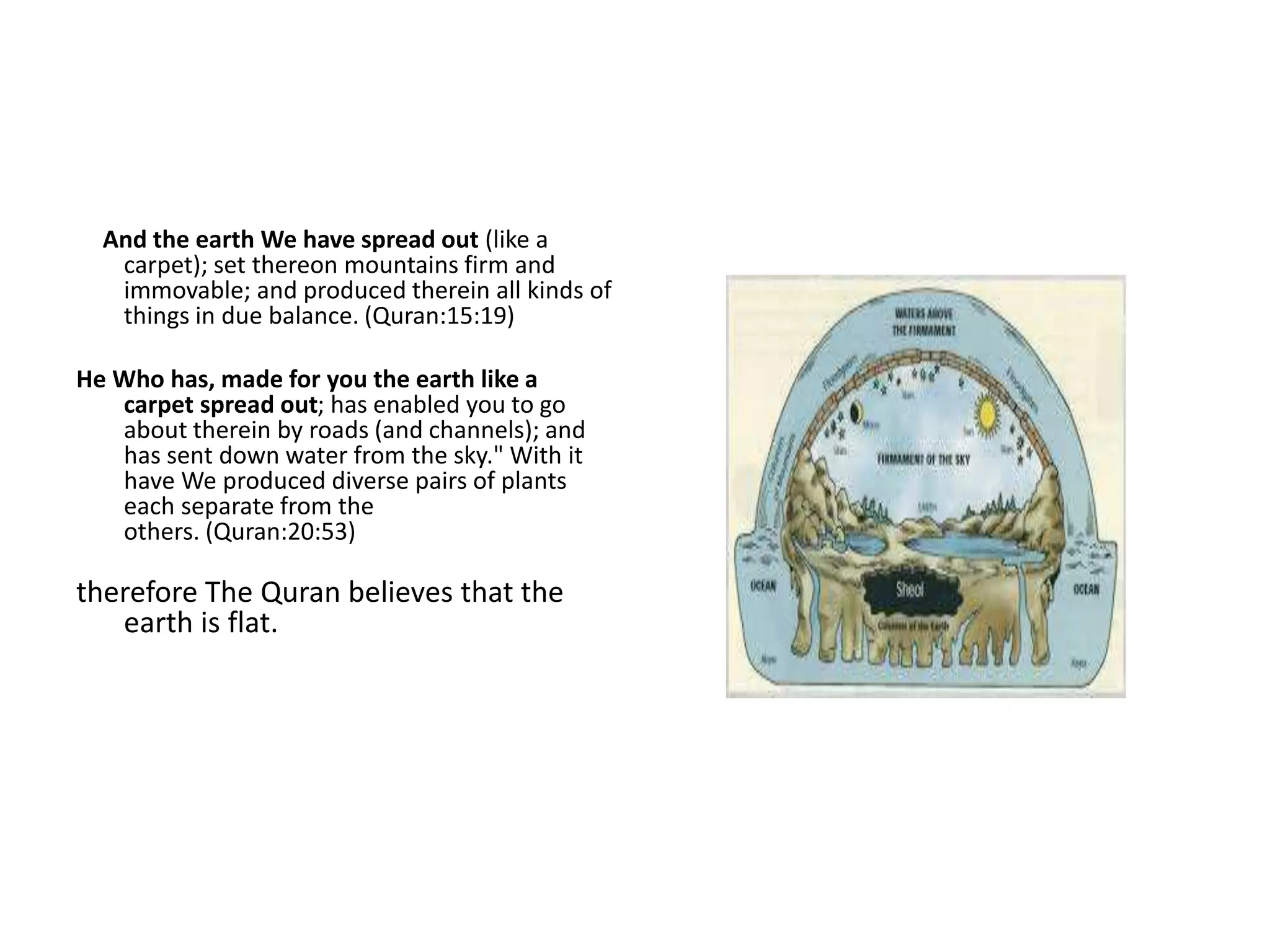 Flat earth theory and the relativistic geometer | PPTX