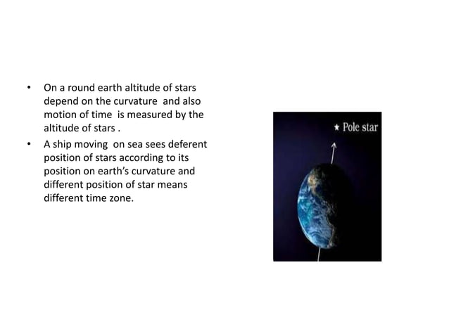 Flat earth theory and the relativistic geometer | PPTX