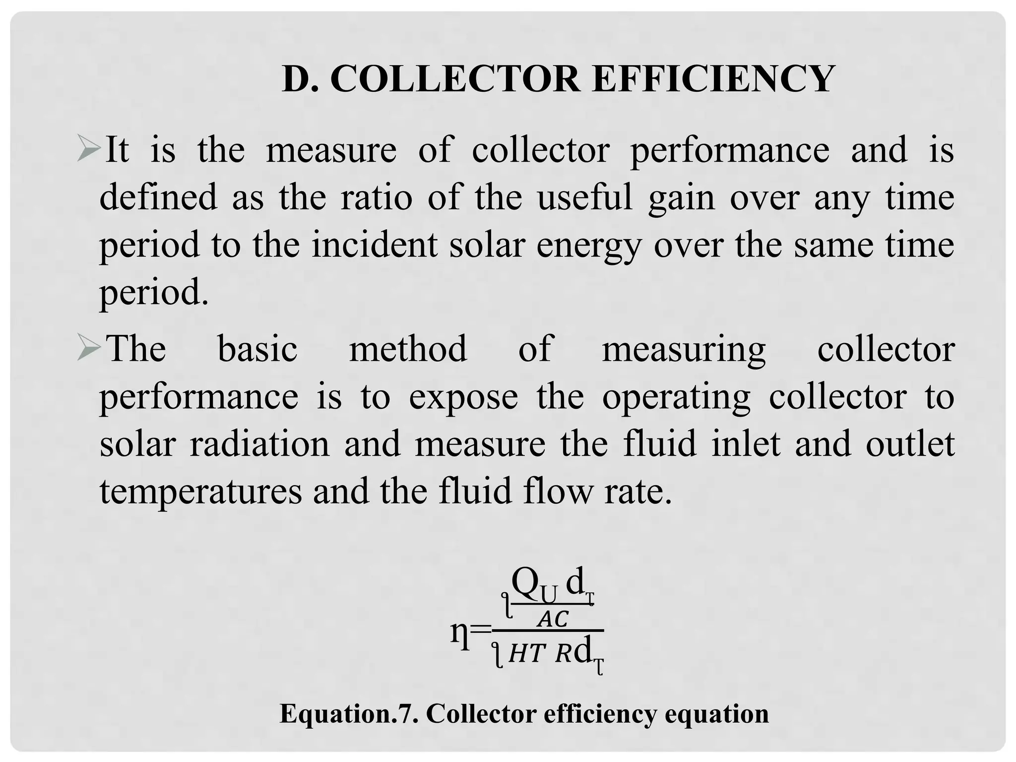 Flate plate collector | PPTX