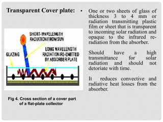 Flate plate collector | PPTX