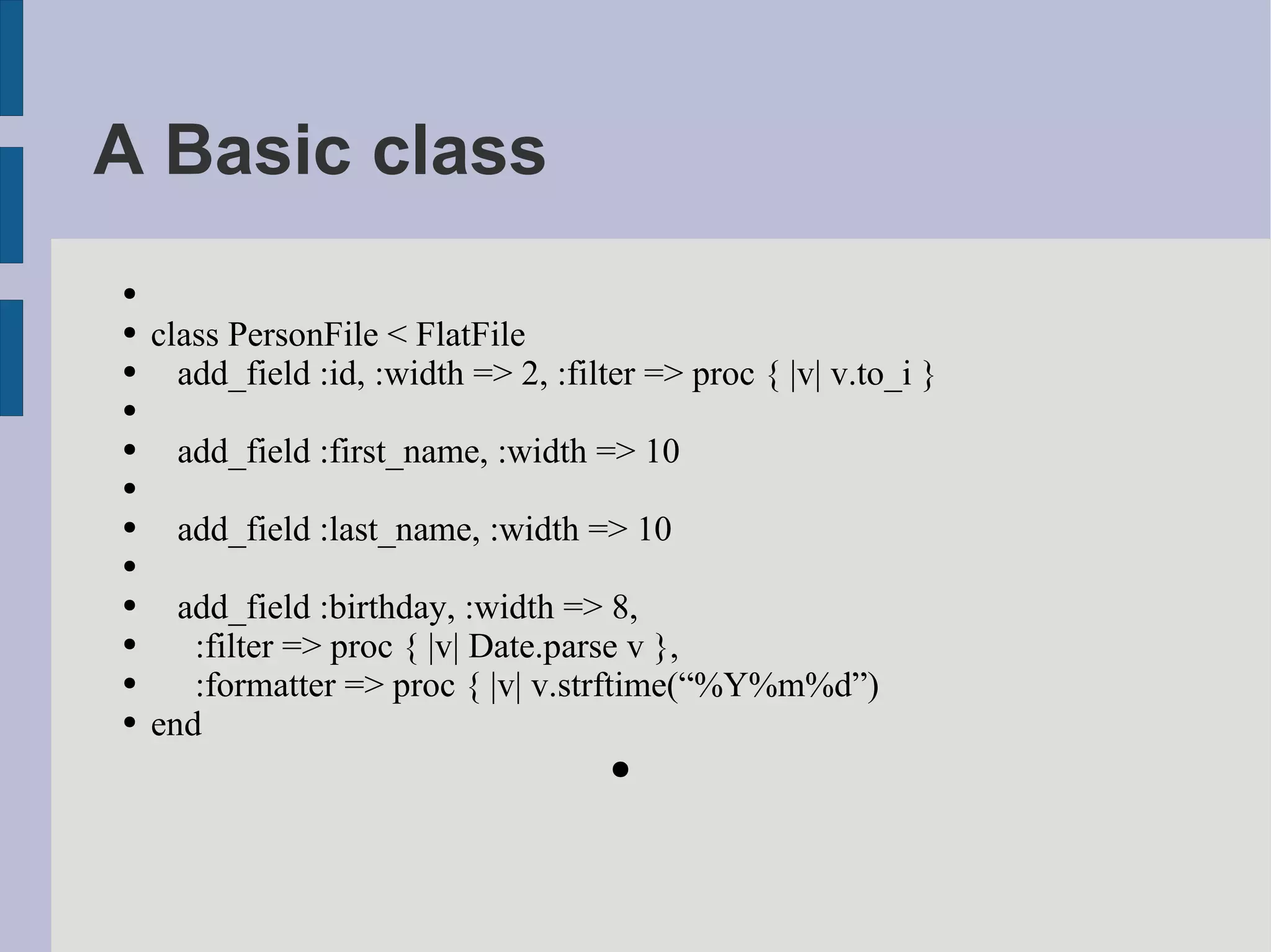 Flat Filer Presentation | PPT