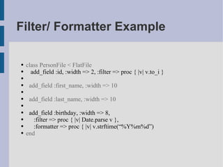 Flat Filer Presentation | PPT