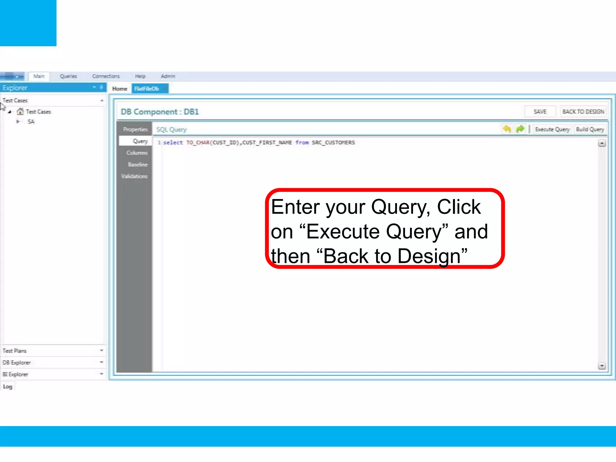 ETL Validator: Flat File to Table comparison | PPTX
