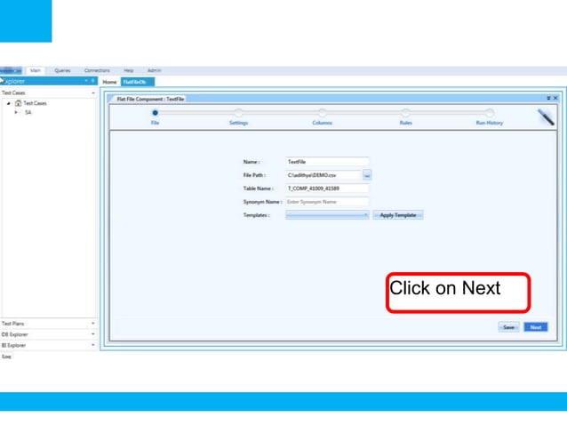 ETL Validator: Flat File to Table comparison | PPTX