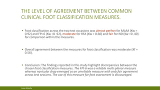 clinical examination of flat foot | PDF
