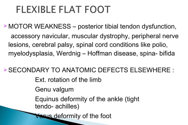 Flat foot | PPT | Death, Injury, or Military Conflict | Sensitive Topics