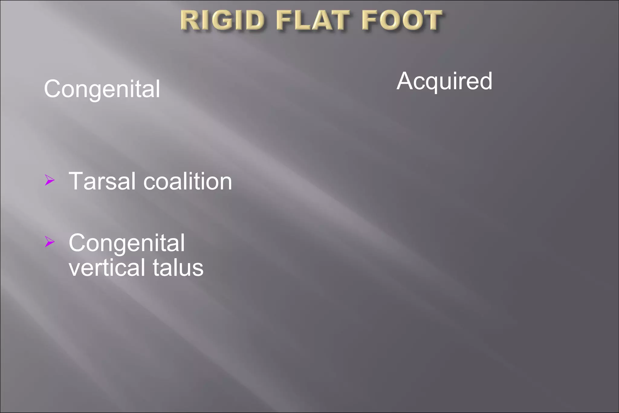 Pes Planus by Dr. Mohammad Azhar ud din Darokhan | PPT