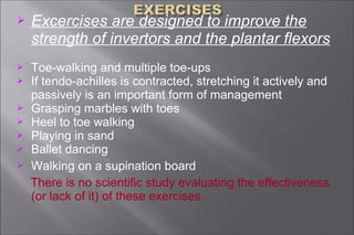 Pes Planus by Dr. Mohammad Azhar ud din Darokhan | PPT