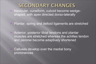 Pes Planus by Dr. Mohammad Azhar ud din Darokhan | PPT