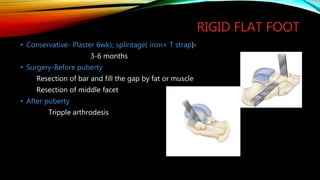 Flat foot By Dr.Mahbub | PPTX