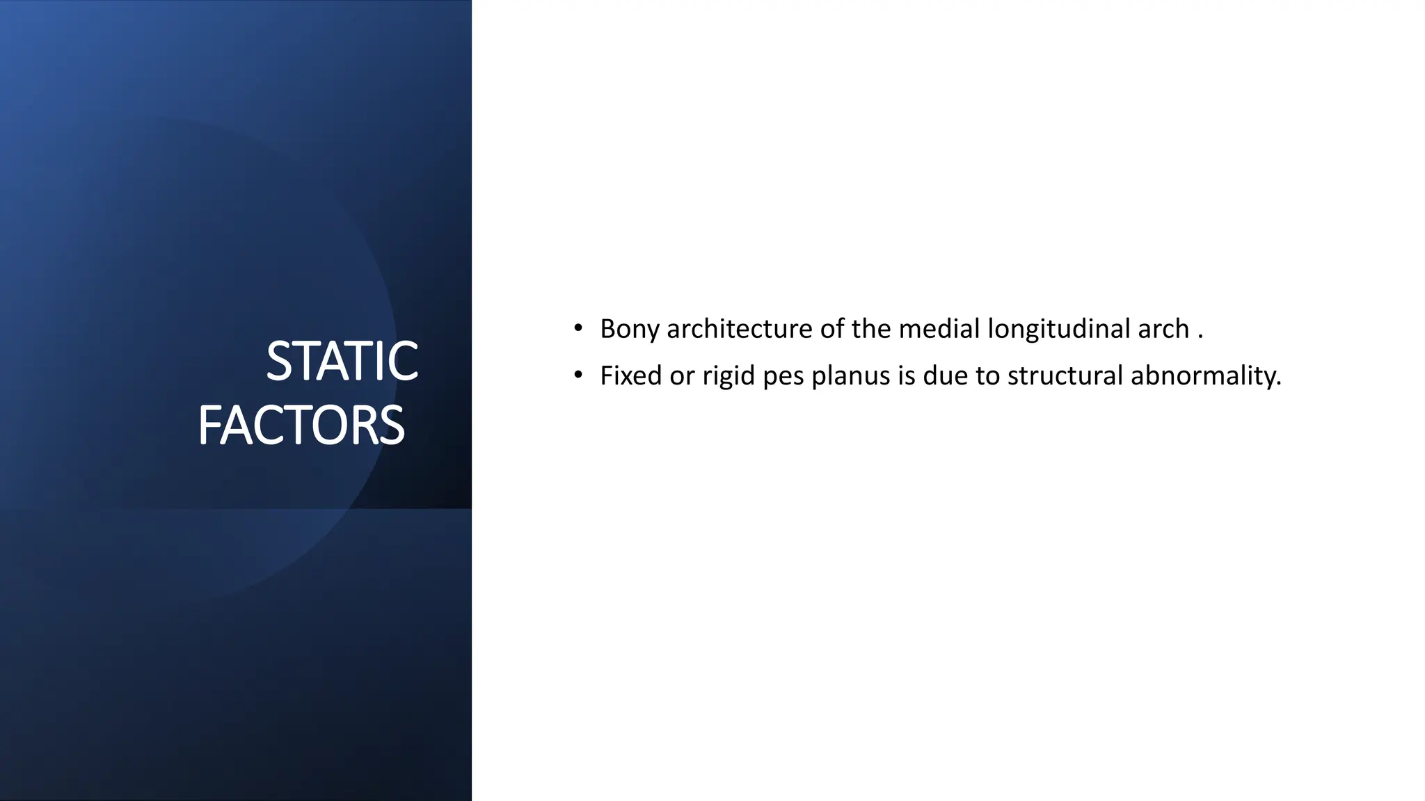 flat foot.ppt [pes planus ] #physio.# rehabilitation | PPTX