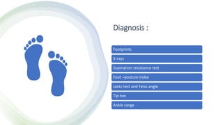 flat foot.ppt [pes planus ] #physio.# rehabilitation | PPTX