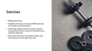 flat foot.ppt [pes planus ] #physio.# rehabilitation | PPTX