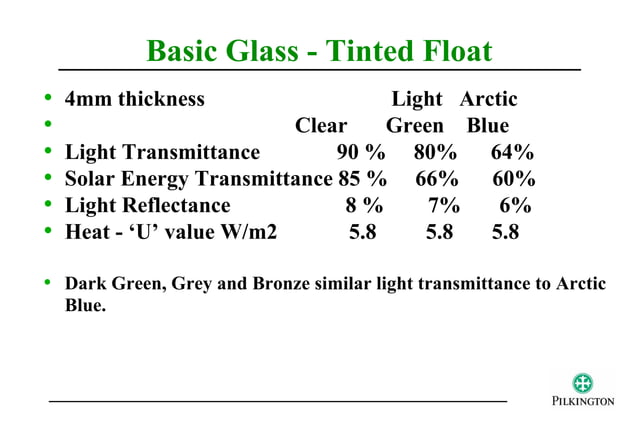 Flat glass products & float manufacture2007 | PPT