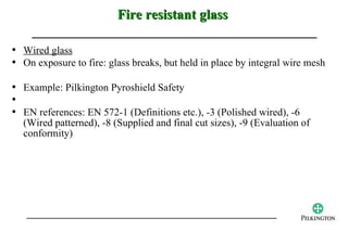 Flat glass products & float manufacture2007 | PPT
