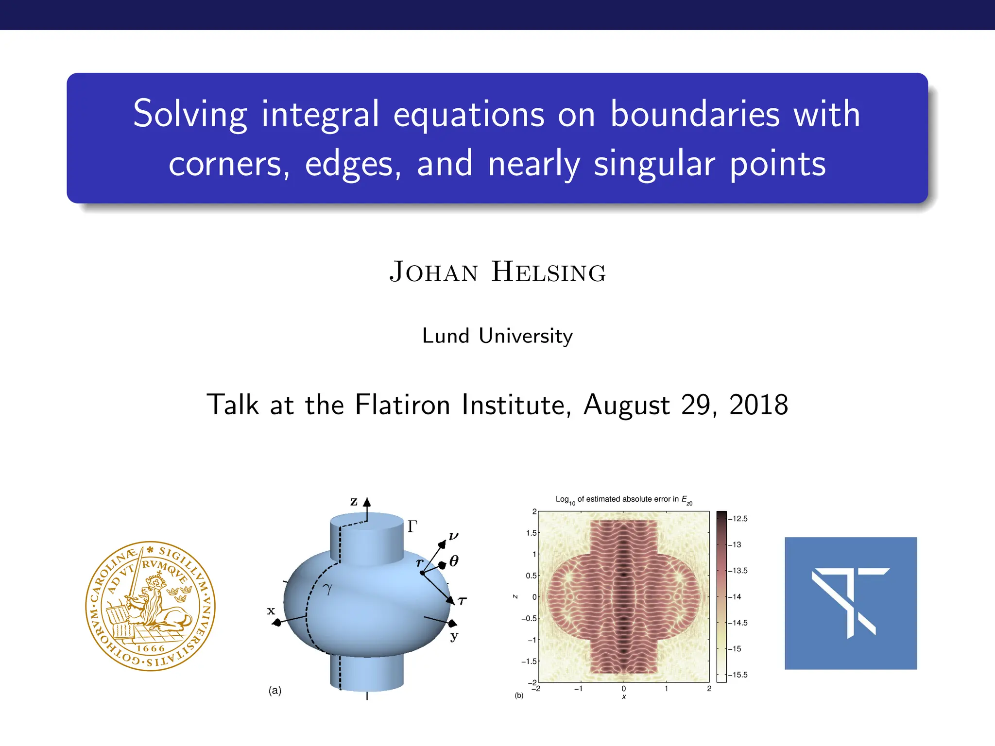 Solving integral equations on boundaries with corners, edges, and ...