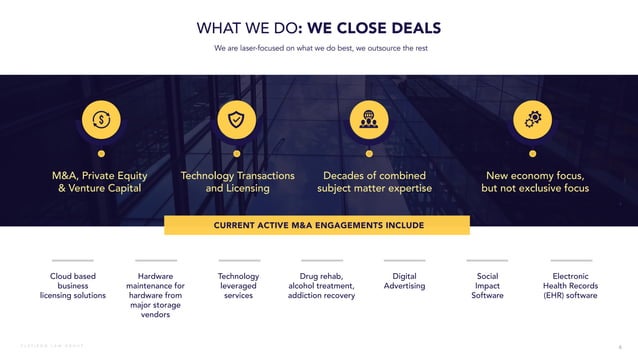 Merger and Acquisitions Company Overview | PDF | Cloud Computing | Internet